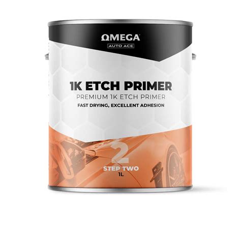 Omega Auto Ace 1k Etch Primer 1lt Omega Industries