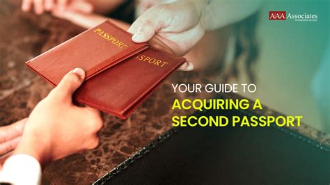 Your Guide To Acquiring A Second Passport Expanding Your Horizons