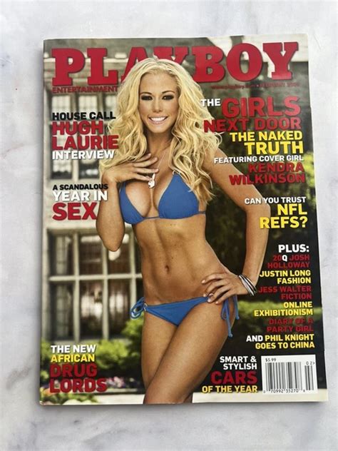 Playboy Magazine February 2009 Kendra Wilkinson Wcentrefold Unread