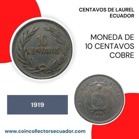 Monedas De 10 Centavos De Ecuador Coin Collectors Ecuador