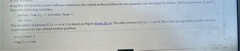 Solved 6 13 The First Known Correct Software Solution To Chegg
