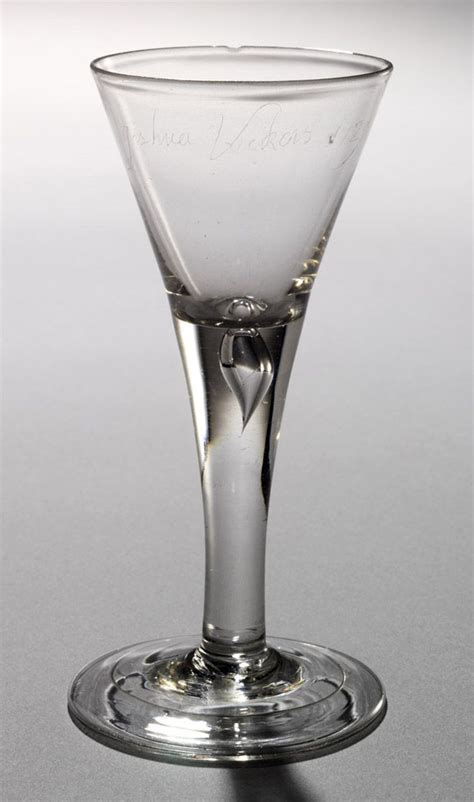 Bonhams A Very Rare Moulded Stem Royal Commemorative Wine Glass Circa