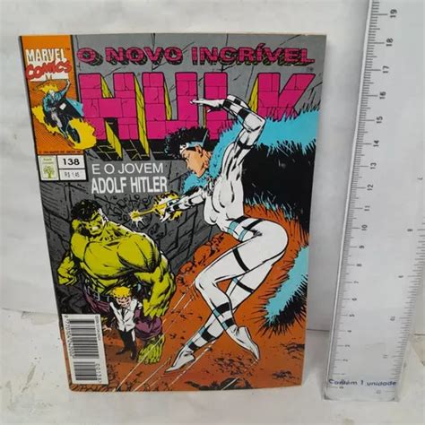 Hq Gibi Marvel Comic O Novo Incrível Huck E O Jovem Adolf Hitler Nº138