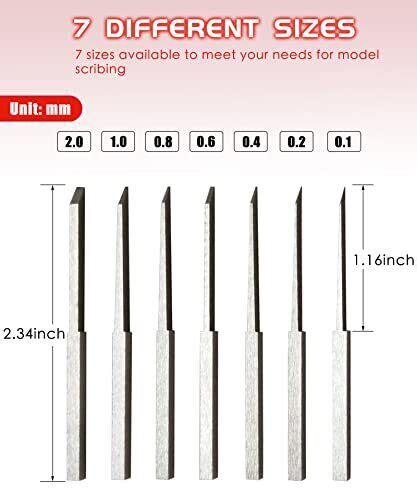 Model Scriber Resin Carved Scribe Line Nicking Tool Kit Hobby Model