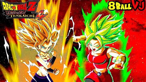Dragon Ball Z Budokai Tenkaichi Caulifla Vs Kale YouTube