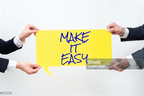 Writing Displaying Text Make It Easy Business Overview Smart Approach Effortless Free From ...