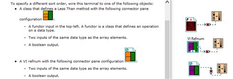 Solved Issue With Sort 1d Arrayvim And Vi Refnum Ni Community