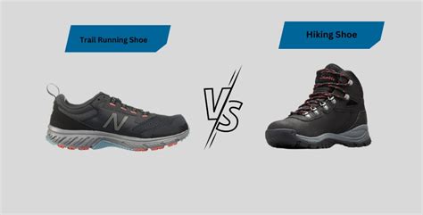 Trail Running Shoe Vs Hiking Shoe What Is The Difference