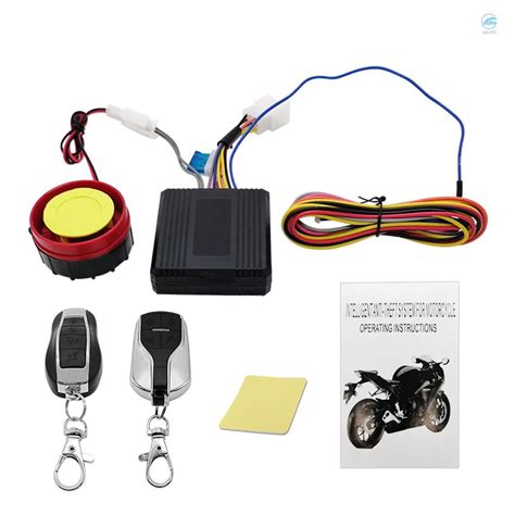 Crth ระบบเตือนกันขโมยเครื่องยนต์ไร้สาย พร้อมรีโมตคอนโทรล 125db สําหรับ