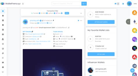 Nftscan 与 Walletfrens 达成合作伙伴，由 Nftscan 为其提供多链 Nft 数据服务！ 个人文章