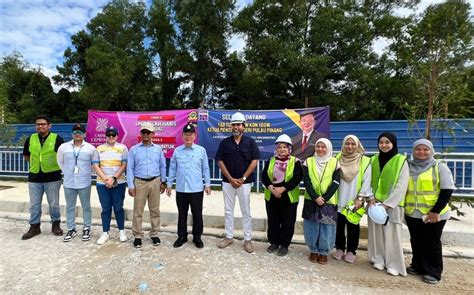 Penang Cm Inspects Progress Of Taman Cassia Cempaka Penang Property Talk