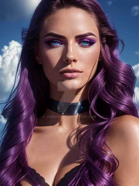 Ai Galaxyforyoupurplehairhires3 By Jaredsyn On Deviantart