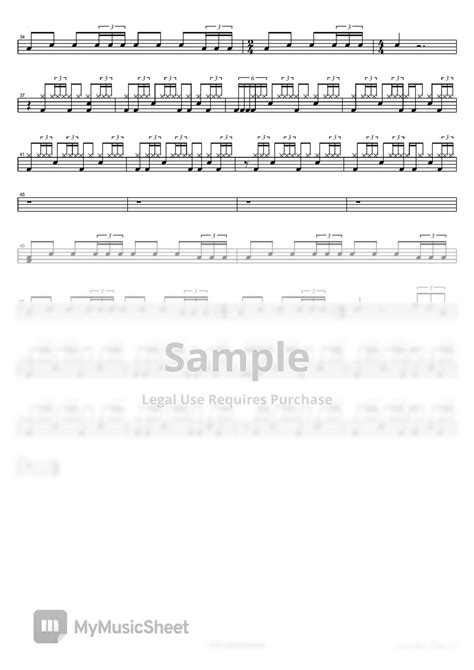 Exo Love Shot 악보 By Copydrum