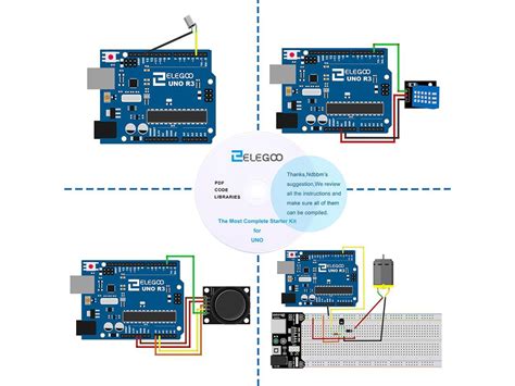 Elegoo For Arduino Uno R3 Project Most Complete Starter Kit W Tutorial