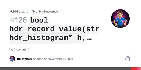 `bool Hdrrecordvaluestruct Hdrhistogram H Int64t Value` Can