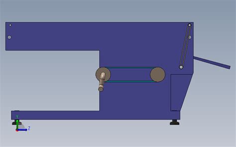 可调切割机 SOLIDWORKS 2012 模型图纸下载 懒石网