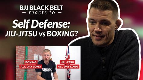 Self Defense Jiu Jitsu Vs Boxing Ibjja