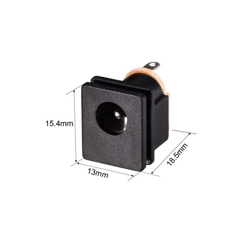 Conector Dc Plug Jack Macho Plug Jack Fêmea
