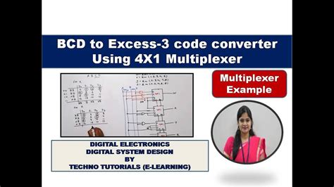 Design Bcd To Excess 3 Code Converter Using Multiplexer Bcd To Excess
