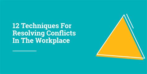 Workplace Conflict Resolution Techniques For PMs The Digital Project Manager