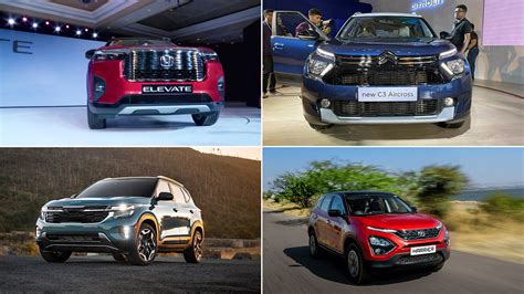 Upcoming Midsize Suvs భారతీయ మార్కెట్‌లోకి రానున్న నెలల్లో నాలుగు కొత్త