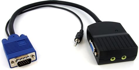 Startech St122lea 2 Port Vga Video Splitter With Audio Usb Powered