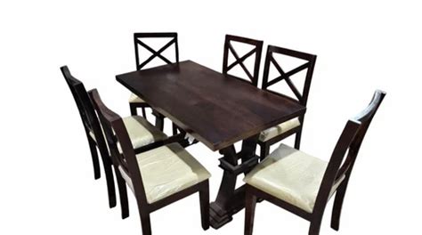 6 Seater Solid Wood Dining Table Set At ₹ 22000set In Jodhpur Id