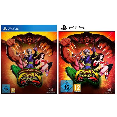 【艾達電玩】全新現貨 Ps4andps5 戰鬥狂怒 五週年限量版 歐版 中文版 Fightn Rage 蝦皮購物