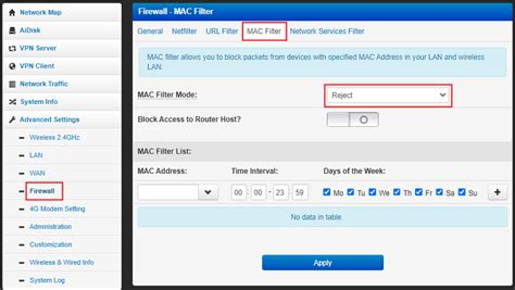 how to restrict a device using mac filter mobitek system corporate blog