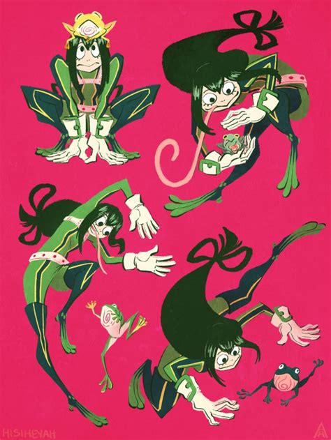 Ribbit By Anqila My Hero Academia Tsuyu Anime My Hero Academia Manga