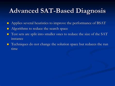 Ppt On The Relation Between Simulation Based And Sat Based Diagnosis Powerpoint Presentation