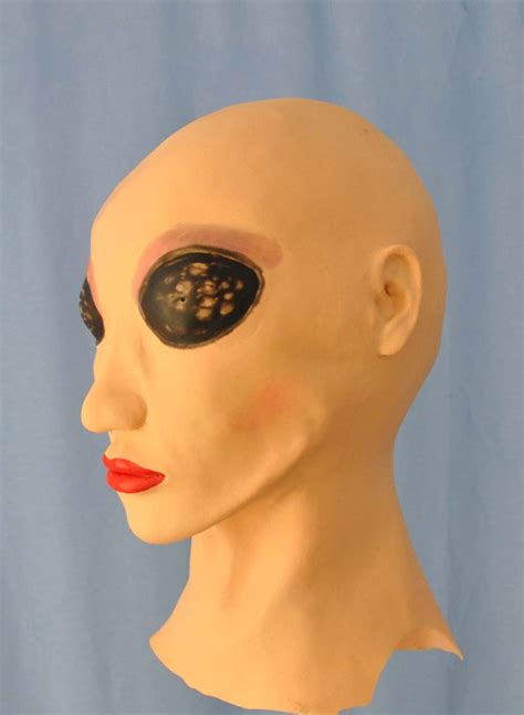 Alieana Female Foam Latex Mask Cosplay Halloween Masks Etsy