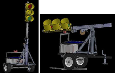 A Solar Traffic Light Prototype Download Scientific Diagram