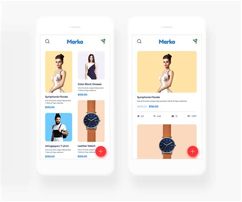 Free Ecommerce Mobile App Template Templates Printable