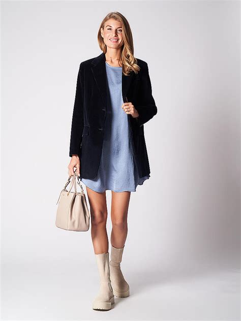 American Vintage Minikleid Blau