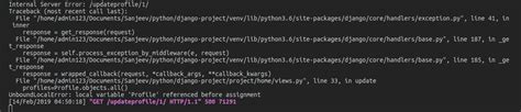 Python Model Class Treated As Local Variable In Django Stack Overflow