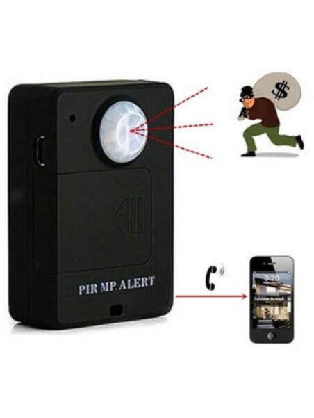 Micro espion GSM professionnel avec détection de mouvement automatique
