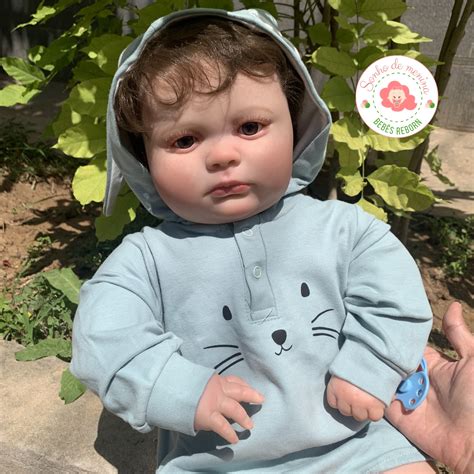 Bebê Reborn Realista Joseph Sonho de Menina Bebê Boneca Reborn