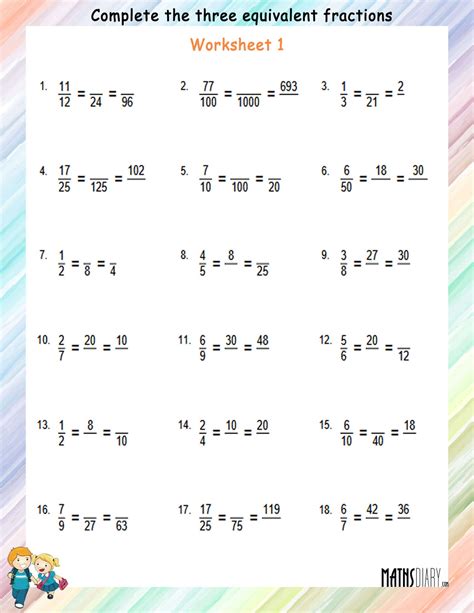 Grade 4 Math Worksheets