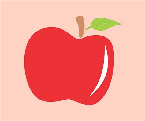 Premium Vector Apple Vector Illustration