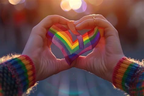 Premium Photo Celebrating Lgbtq Pride And Unity Against Discrimination