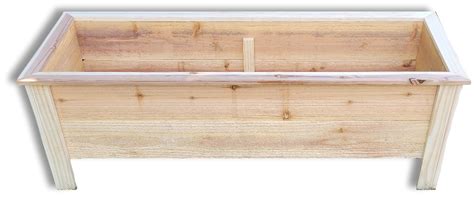 Raised Cedar Planter Big Bear Wood Crafts