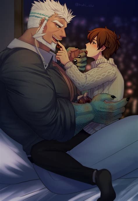 Aegir And Master 4 Tokyo Afterschool Summoners Drawn By Hiotakuhi