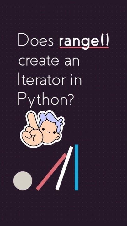 does range create an iterator in python understanding python