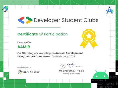 Mohd Aamir Ansari On Linkedin Received From Gdsc Ambedkar Dseu Shakarpur Campus 1🌟