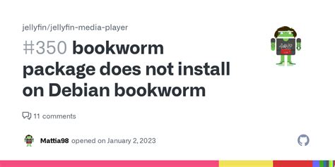 bookworm package does not install on debian bookworm · issue 350