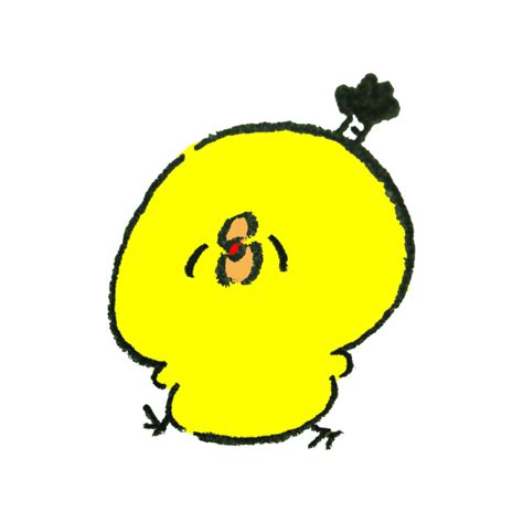 ほっぺの赤いひよこのイラスト ゆるくてかわいい無料イラスト素材屋「ぴよたそ」