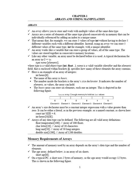 C 2 Ch1 Pdf Data Type Integer Computer Science