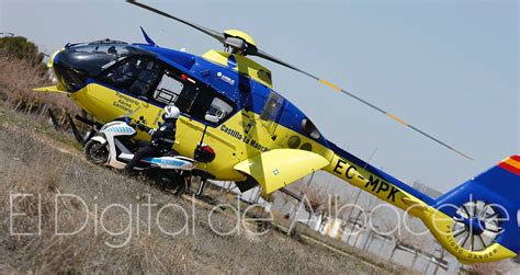Trasladado En Helicóptero Al Hospital De Albacete Tras Sufrir Un Grave