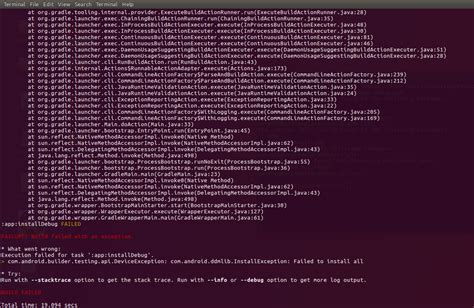 Failed To Install All Run Android On Device · Issue 9498 · Facebook